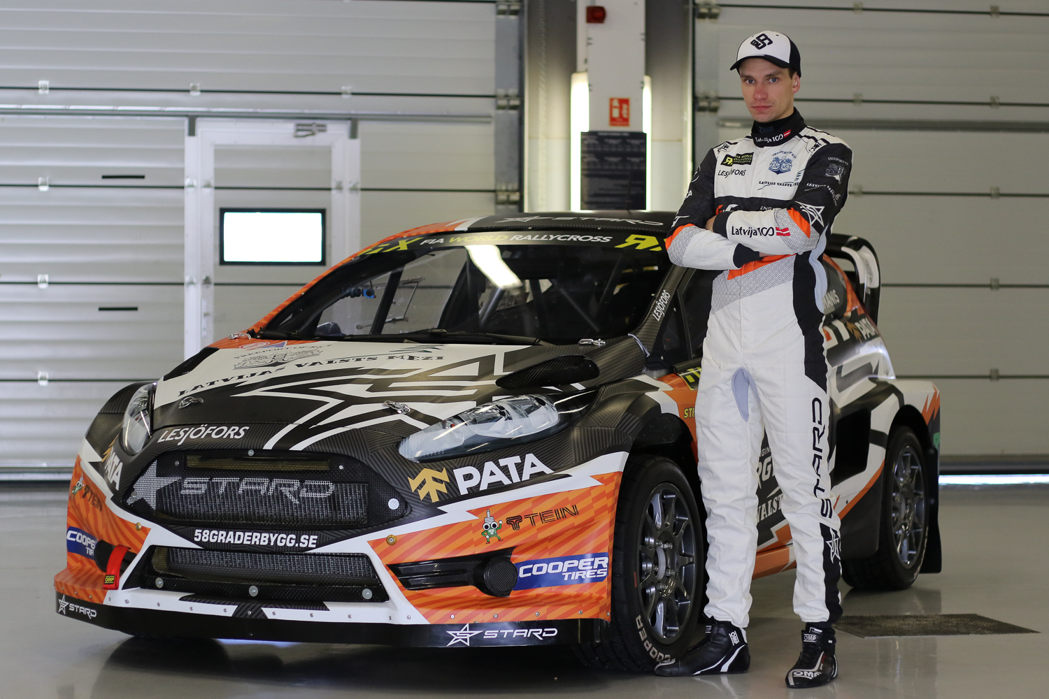 Jānis Baumanis gatavs jaunajai rallijkrosa sezonai(+foto) – JauniAuto.lv